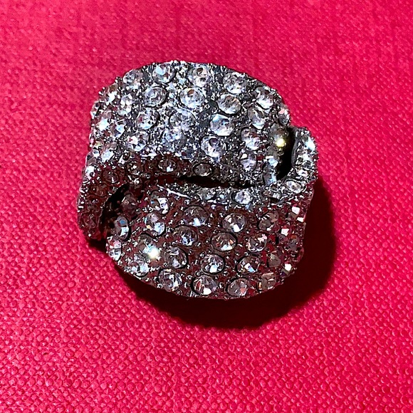 Vintage | Jewelry | Repurposedcrystal Brooch | Poshmark